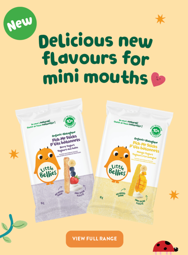 Healthy, Organic Snacks for Babies & Toddlers | Little Bellies