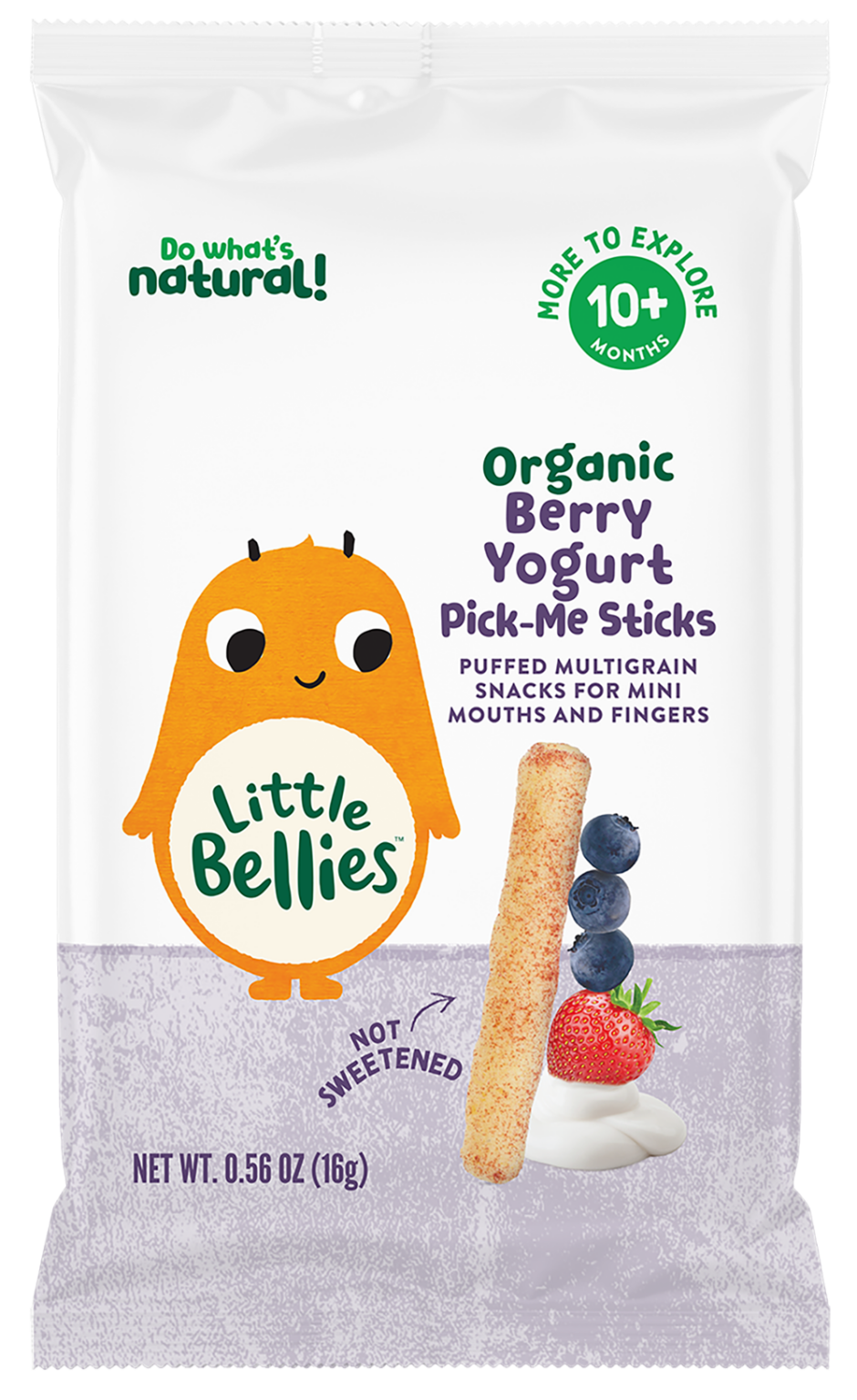 Healthy, organic, puffed snacks for 10+ month old babies