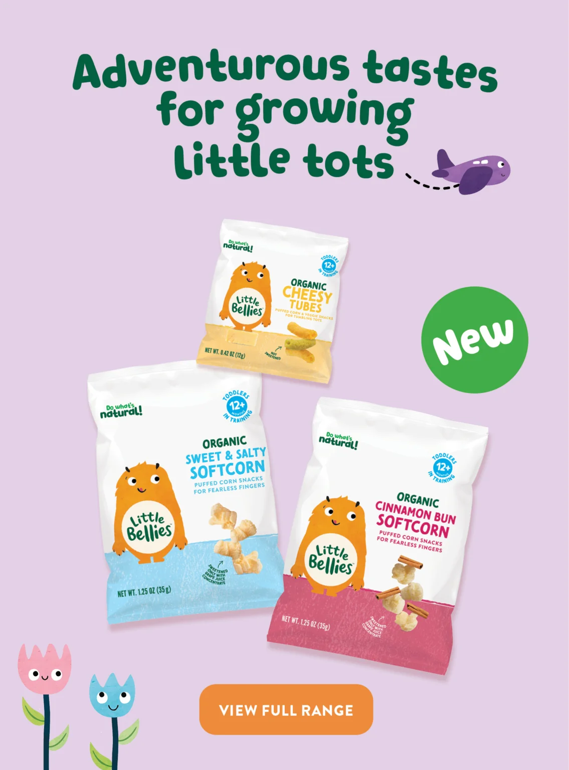 Organic Baby Snacks | Wholesome Baby Food for 4+ Months